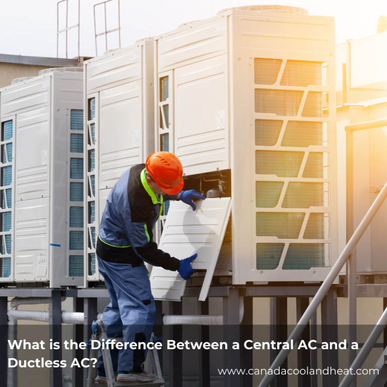 What is the Difference Between a Central AC and a Ductless AC?