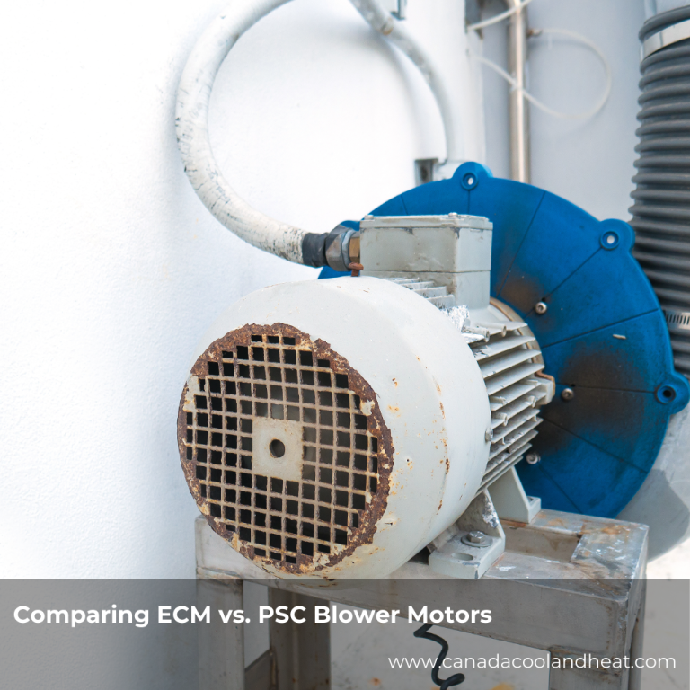 Comparing ECM vs. PSC Blower Motors